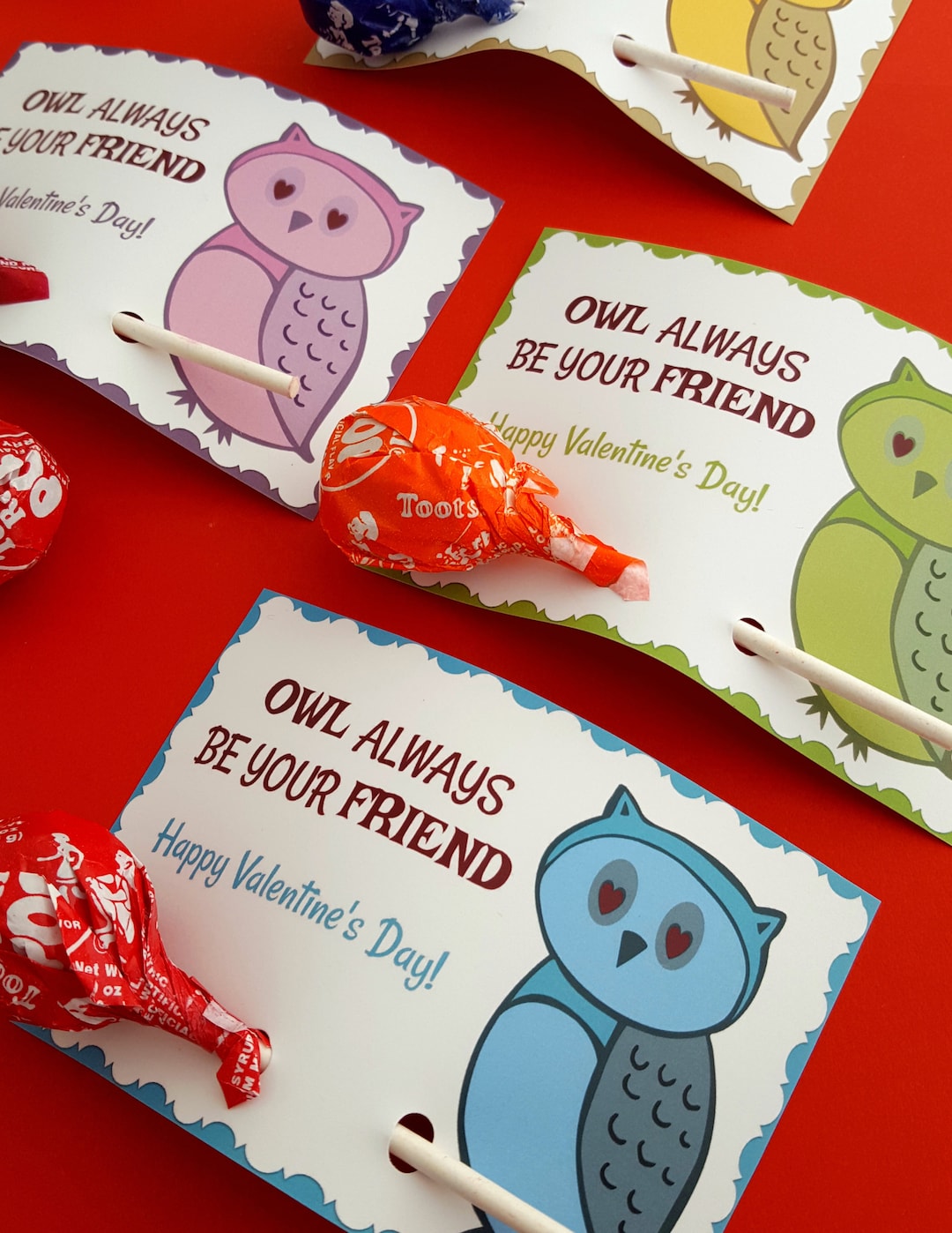Owl Always Be Your Friend Printable Valentine's Card - Etsy