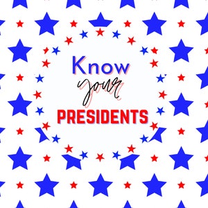 Know Your Presidents Trivia Game - Etsy