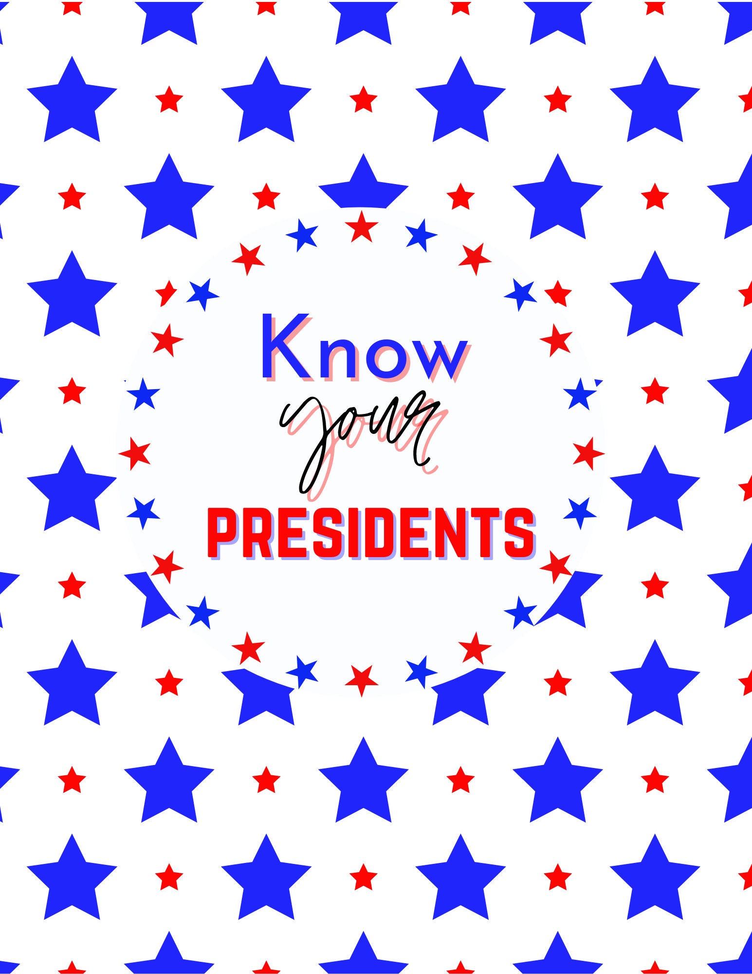 Know Your Presidents Trivia Game - Etsy