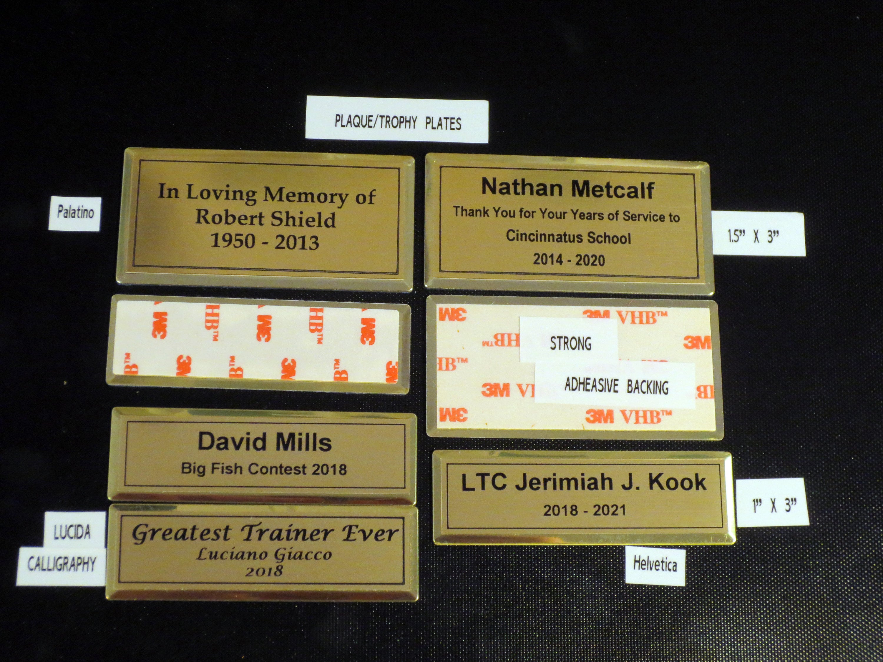 Name Badges and Pins Customized Magnetic Name Tags Personalized Nametag ...