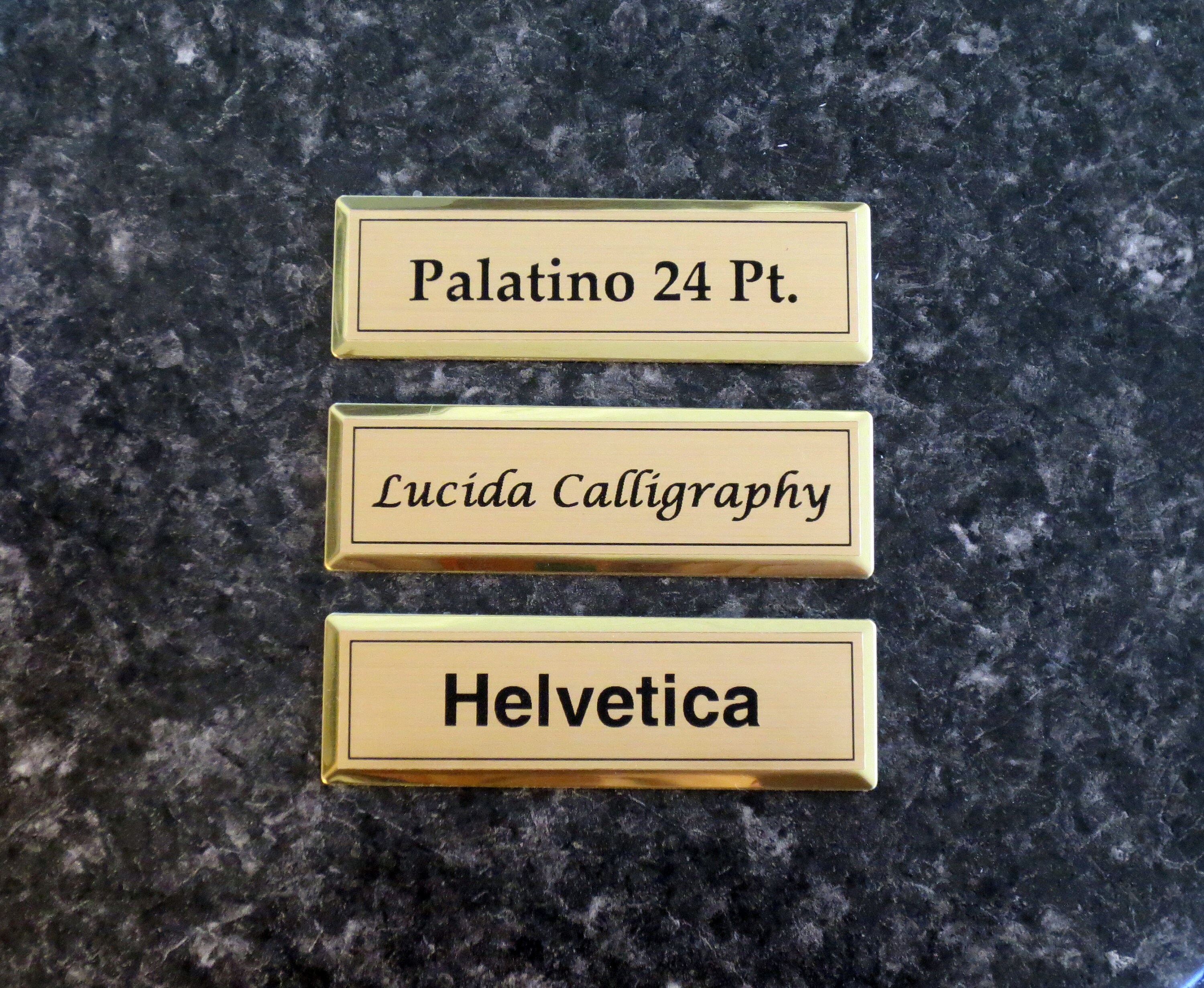 Trophy Plaque Plates Labels Custom Art Labels - Etsy