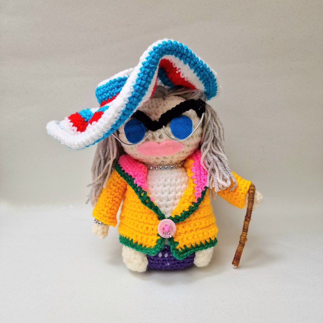 Big Edie Beale Inspired Crochet Art Doll From the Cult Film 'grey ...