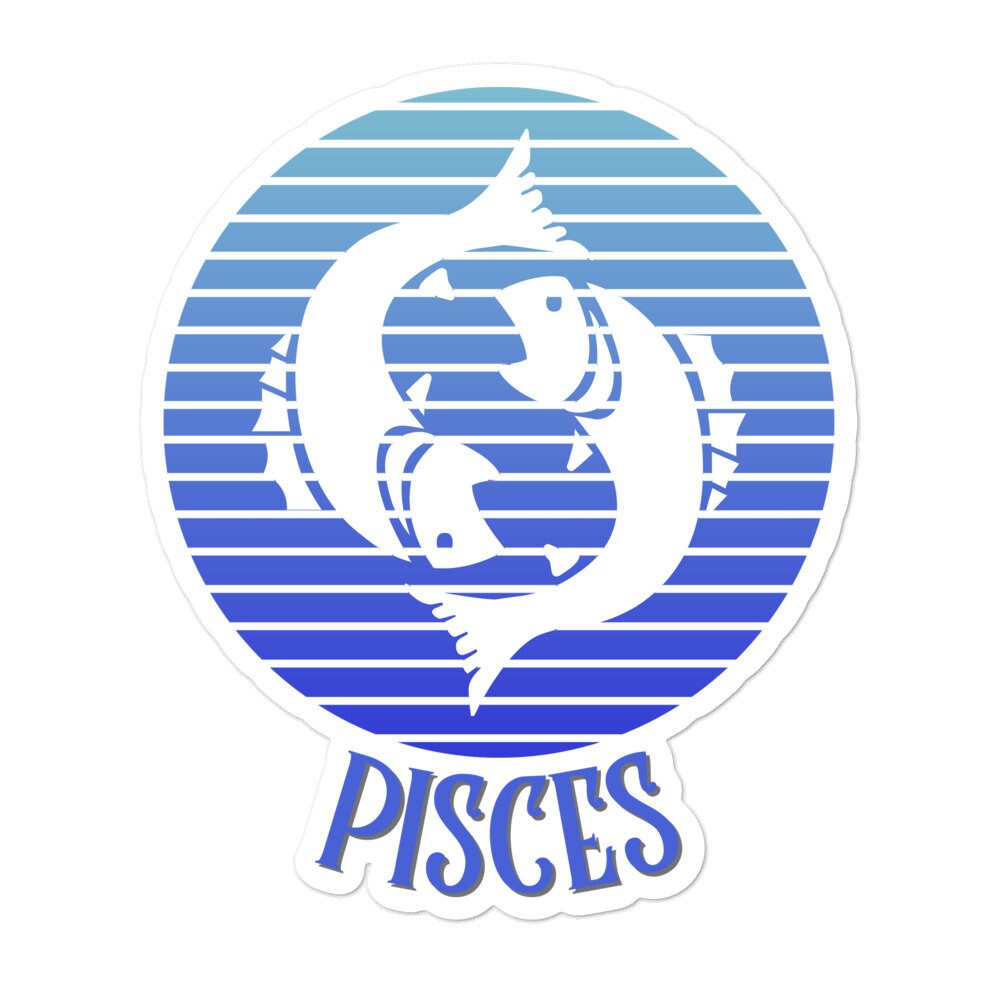 Vintage Pisces Sternzeichen Symbol & Sternbild Sternbild Sternzeichen ...