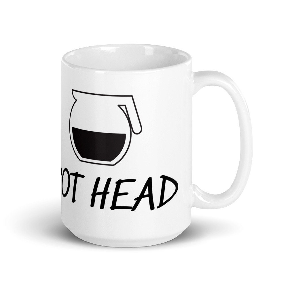 Pot Head Funny Text Based Coffee and Play on Words Humor - Etsy