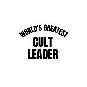 World's Greatest Cult Leader Funny Post Pandemic Quarantine Organized ...
