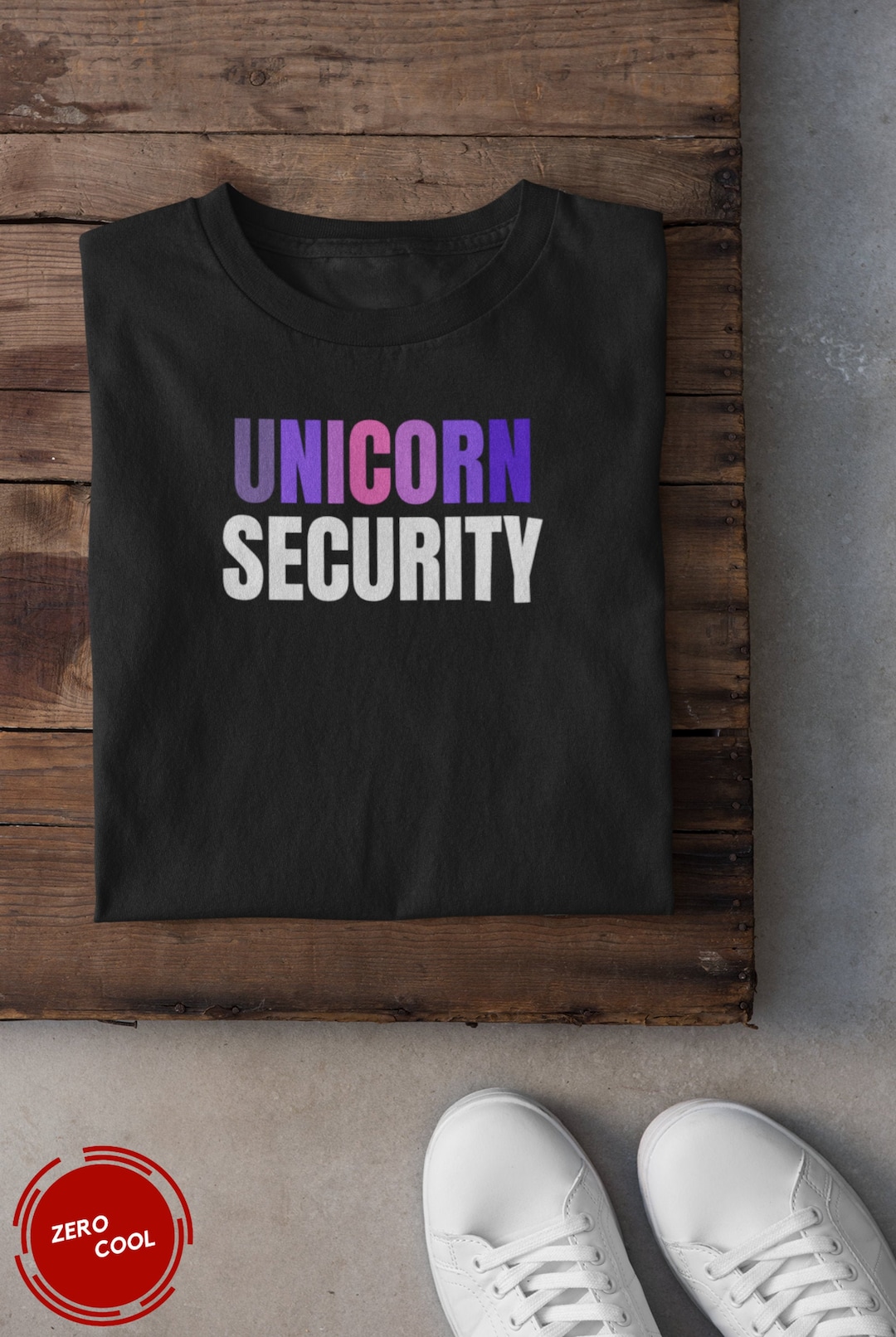 Official Unicorn Security Magical Logo Fantasy Horse Purple Rainbow ...