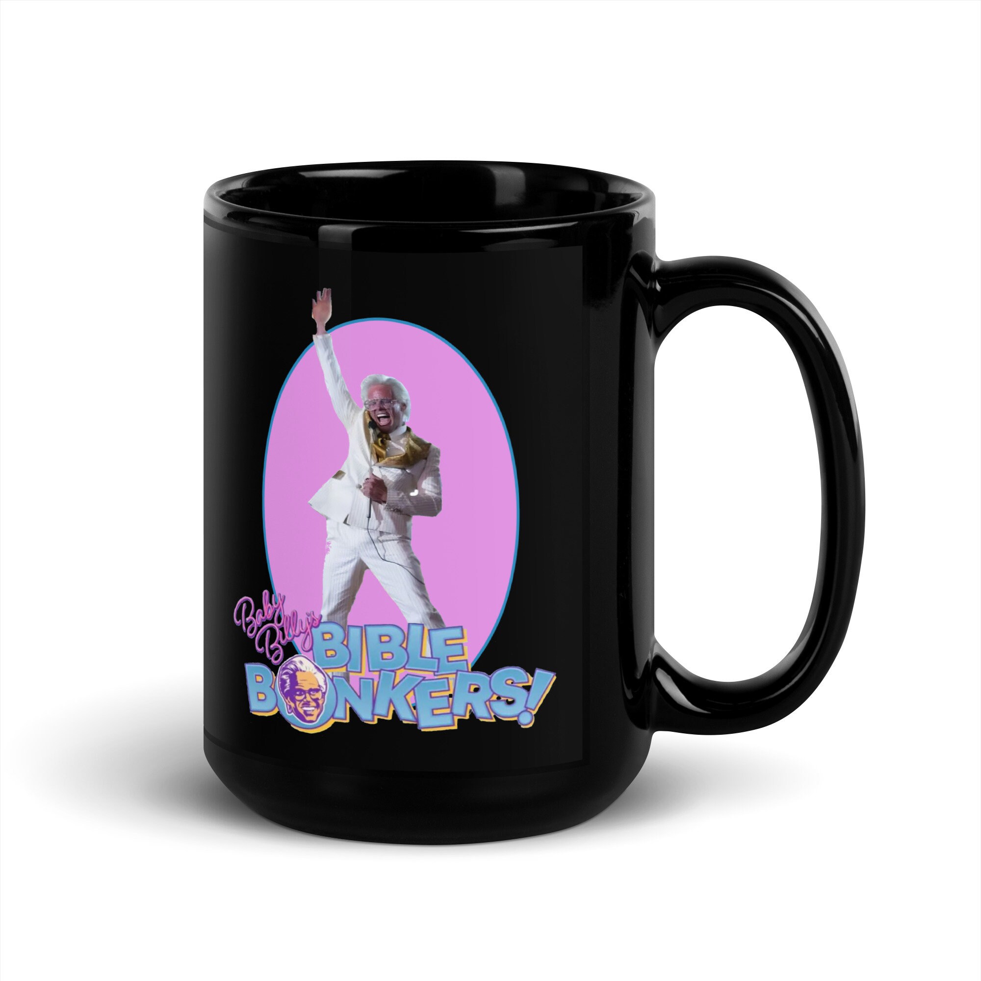 Baby Billy's Bible Bonkers Logo Righteous Gemstones Funny TV Character ...