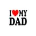 I Love My Dad Cute Fathers Day Favorite Child Dad Life Quote - Etsy