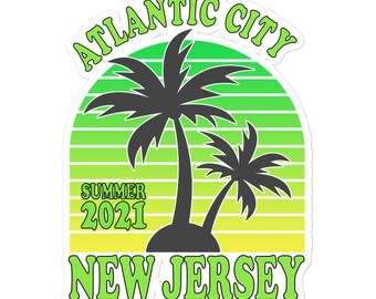 Atlantic City Stickers - Etsy