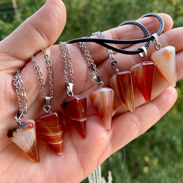 Pendulum Necklace - Etsy