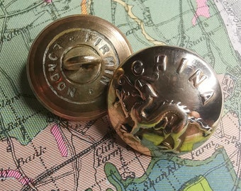 Ww1 uniform buttons | Etsy