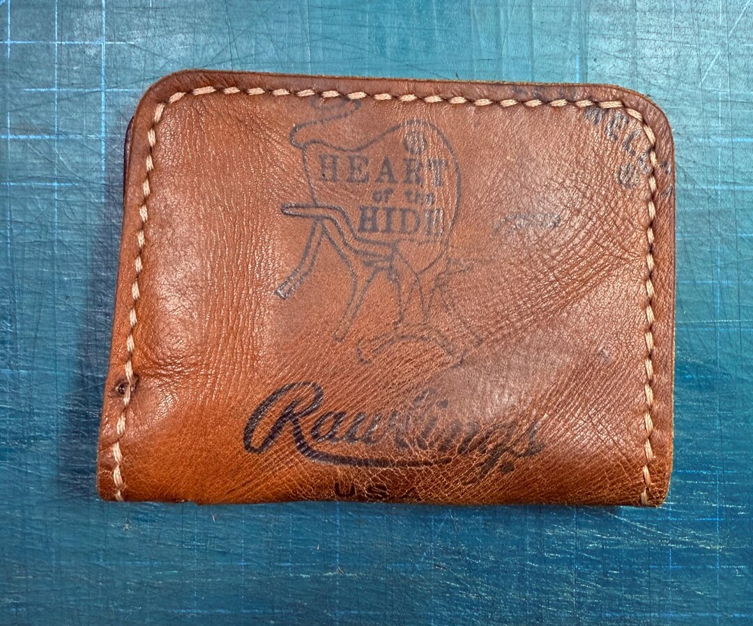 Vintage Rawlings Heart of the Hide Baseball Glove Wallet – Horween ...