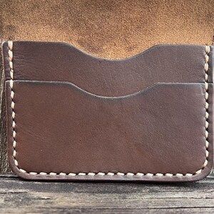 Vintage Wilson Official NFL Horween Leather Football Wallet / Card ...