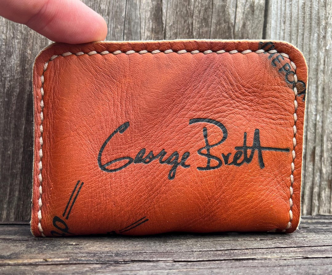 Vintage George Brett - Wilson Signature Model A2126 Baseball Glove ...