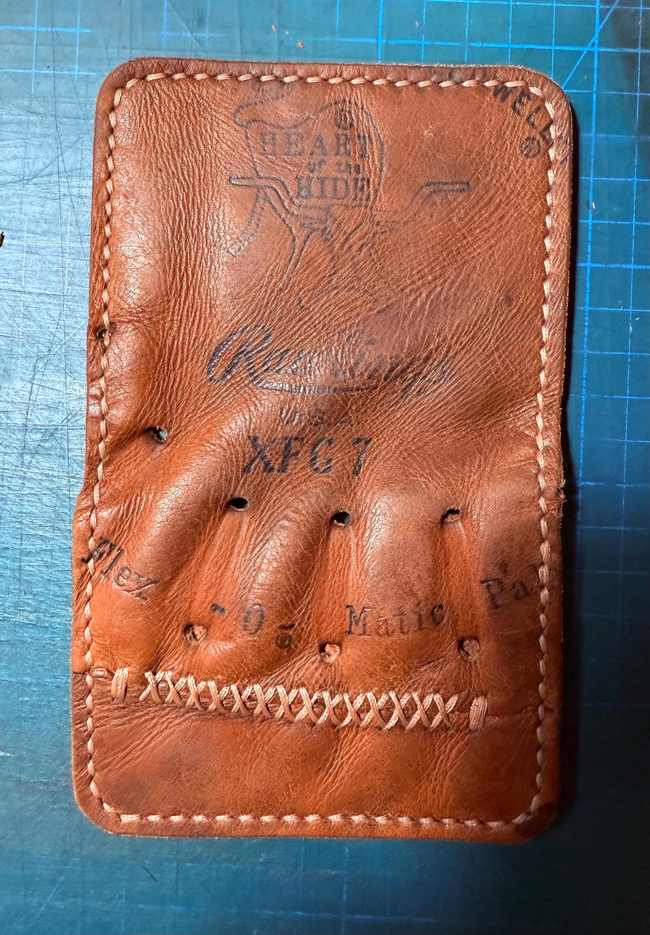 Vintage Rawlings Heart of the Hide Baseball Glove Wallet – Horween ...