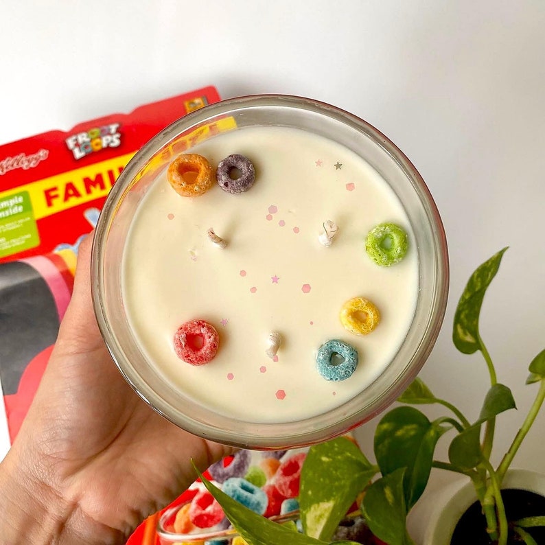 Froot Loops Candle / Cereal Candle Scent - Etsy