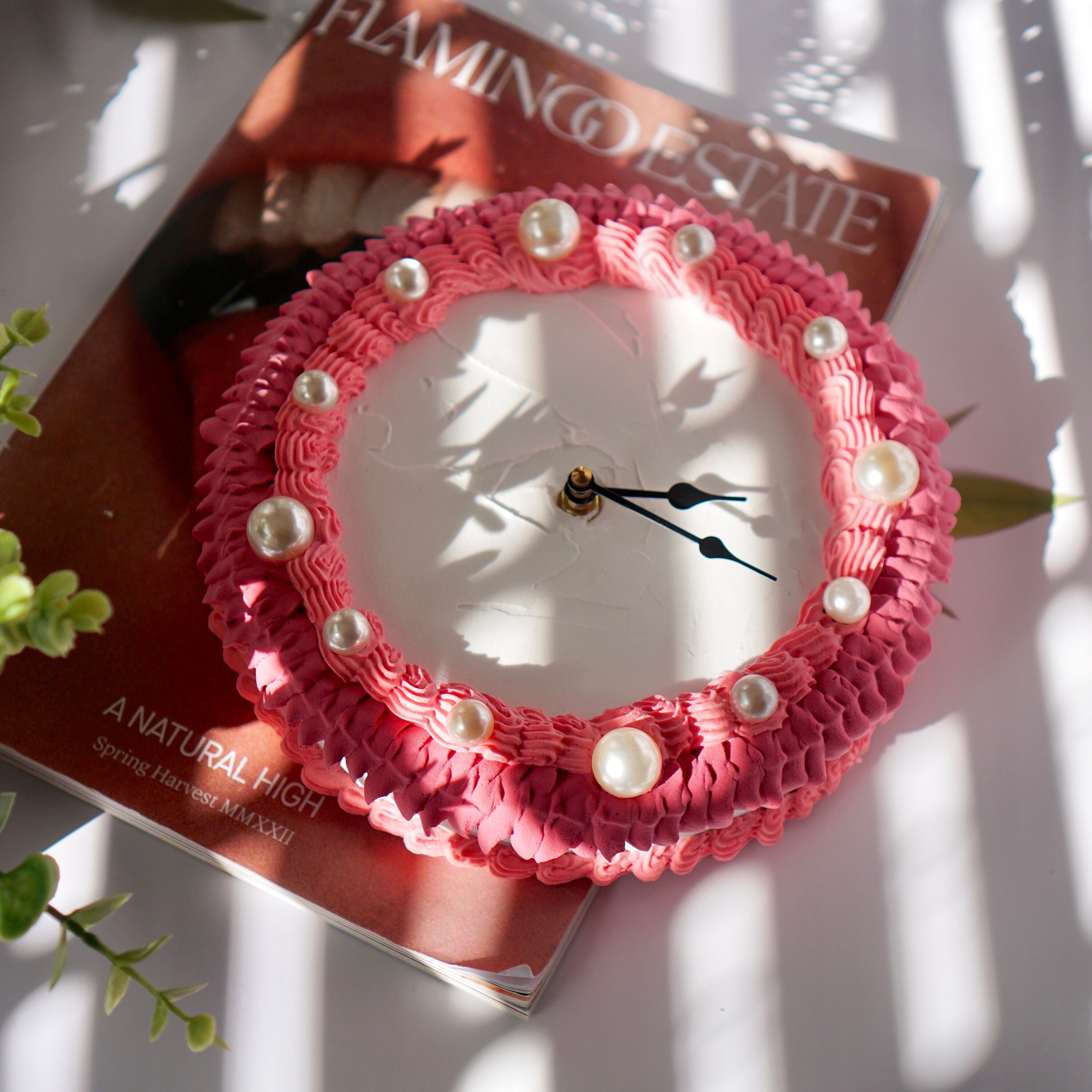 Faux Cake Clock / Fully Functional Clock / Faux Birthday Cake - Etsy