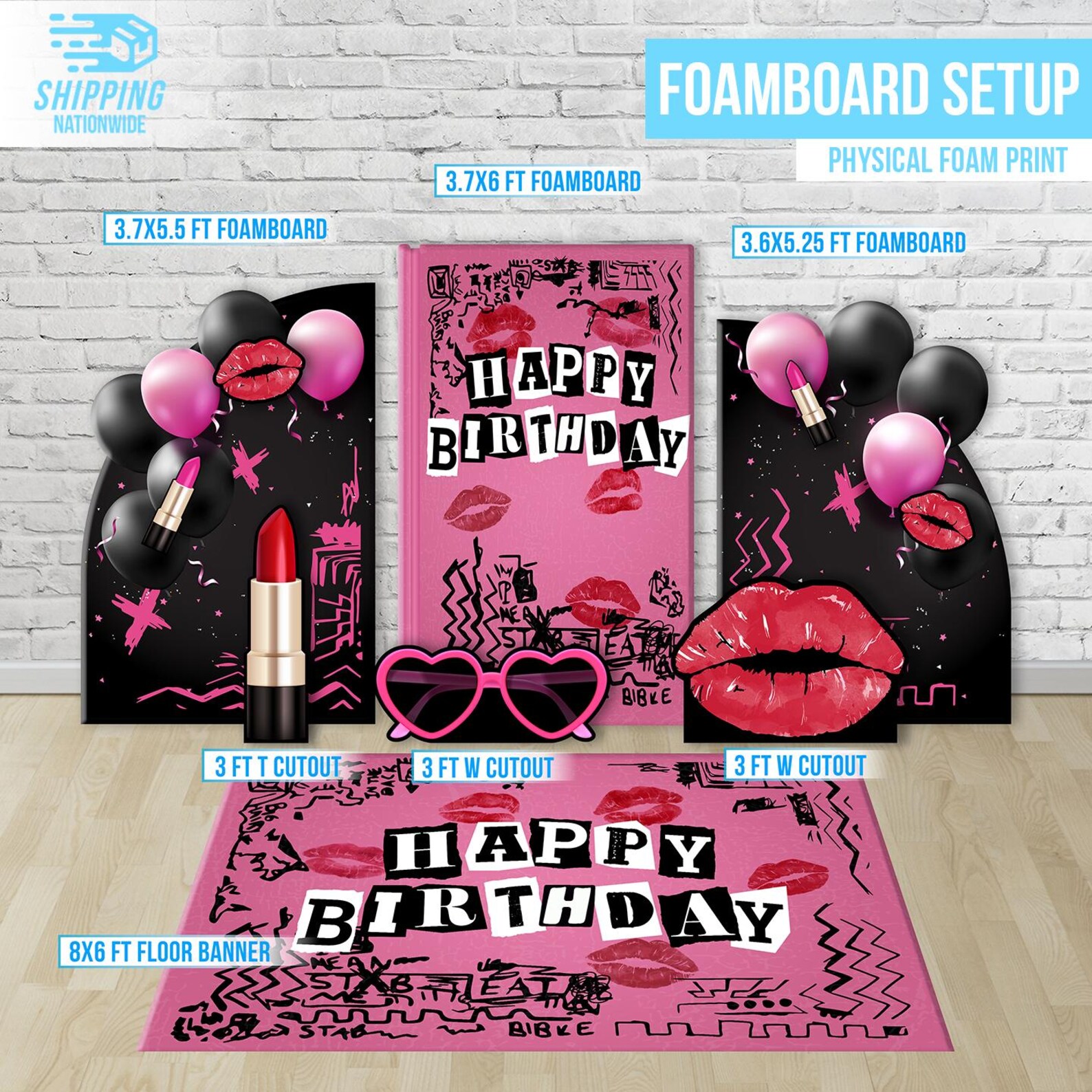 Mean Girls Setup #1 | Print-ready Foamboard | Nationwide Shipping ...