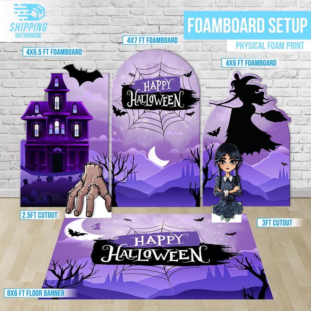 Halloween Setup #1 | Print-ready Foamboard | Nationwide Shipping ...