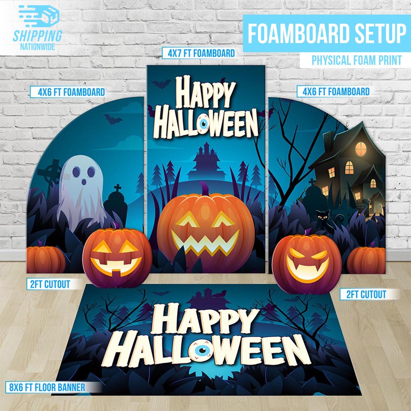 Halloween Setup #2 | Print-ready Foamboard | Nationwide Shipping ...