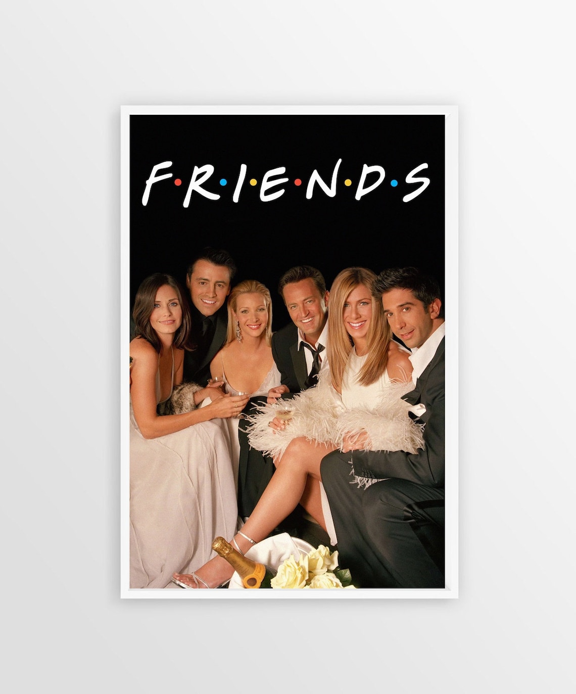 Friends Poster Canvas TV Series Poster Unframe - Etsy