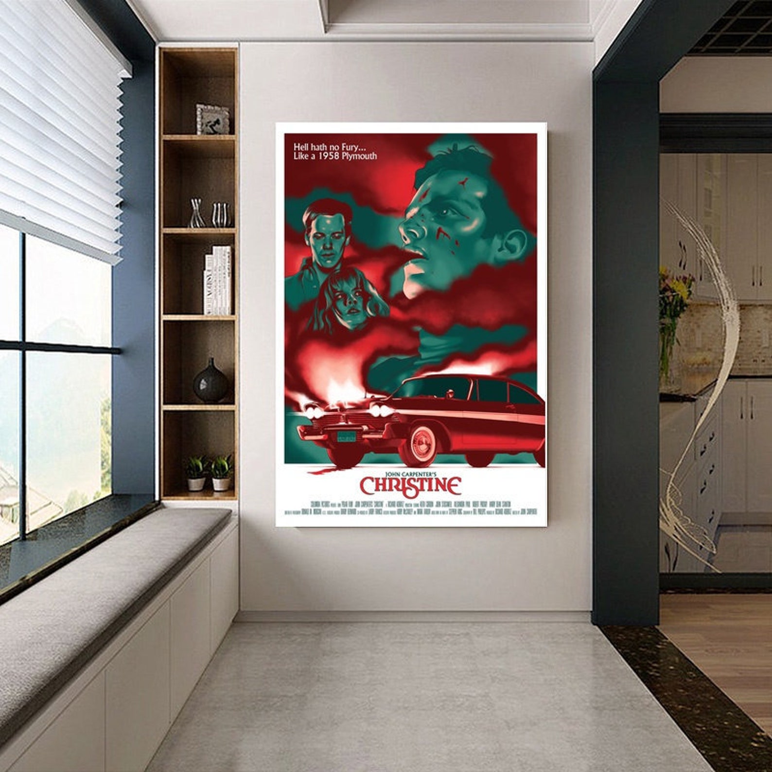 Christine Poster Canvas Movie Poster Unframe - Etsy