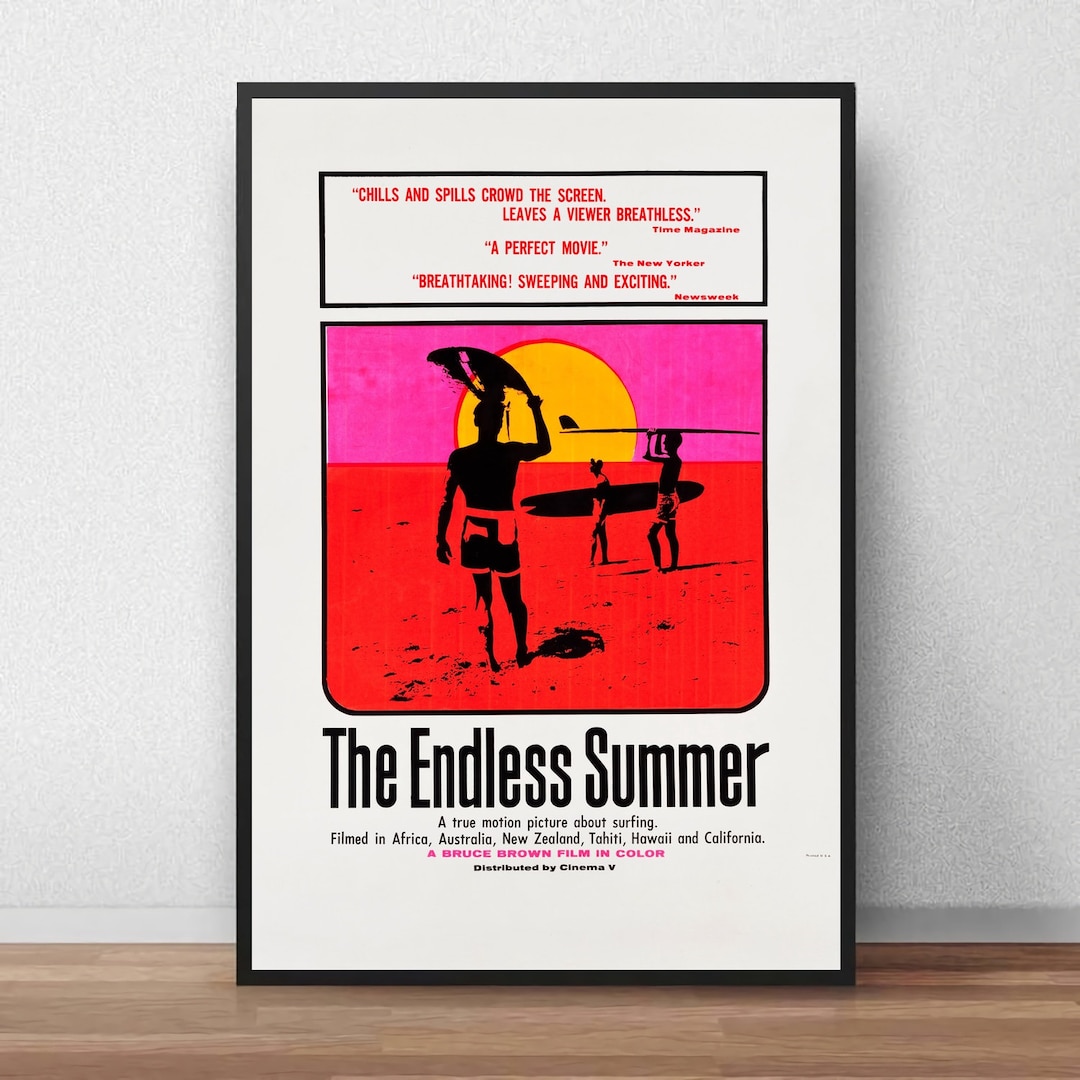 The Endless Summer Poster, Movie Poster, Film Poster, Wall Decoration ...