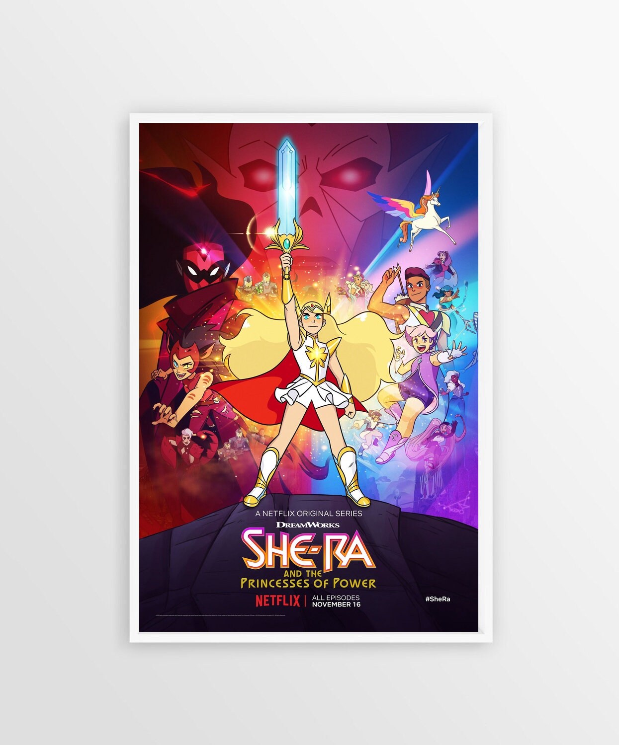 Poster di She-Ra and the Princesses of Power in tela serie TV | Etsy