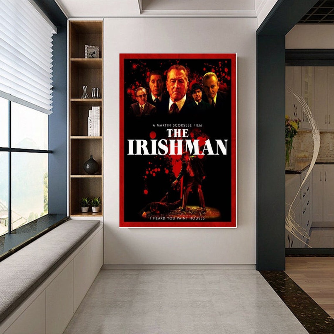 The Irishman Poster Canvas Movie Poster Unframe - Etsy