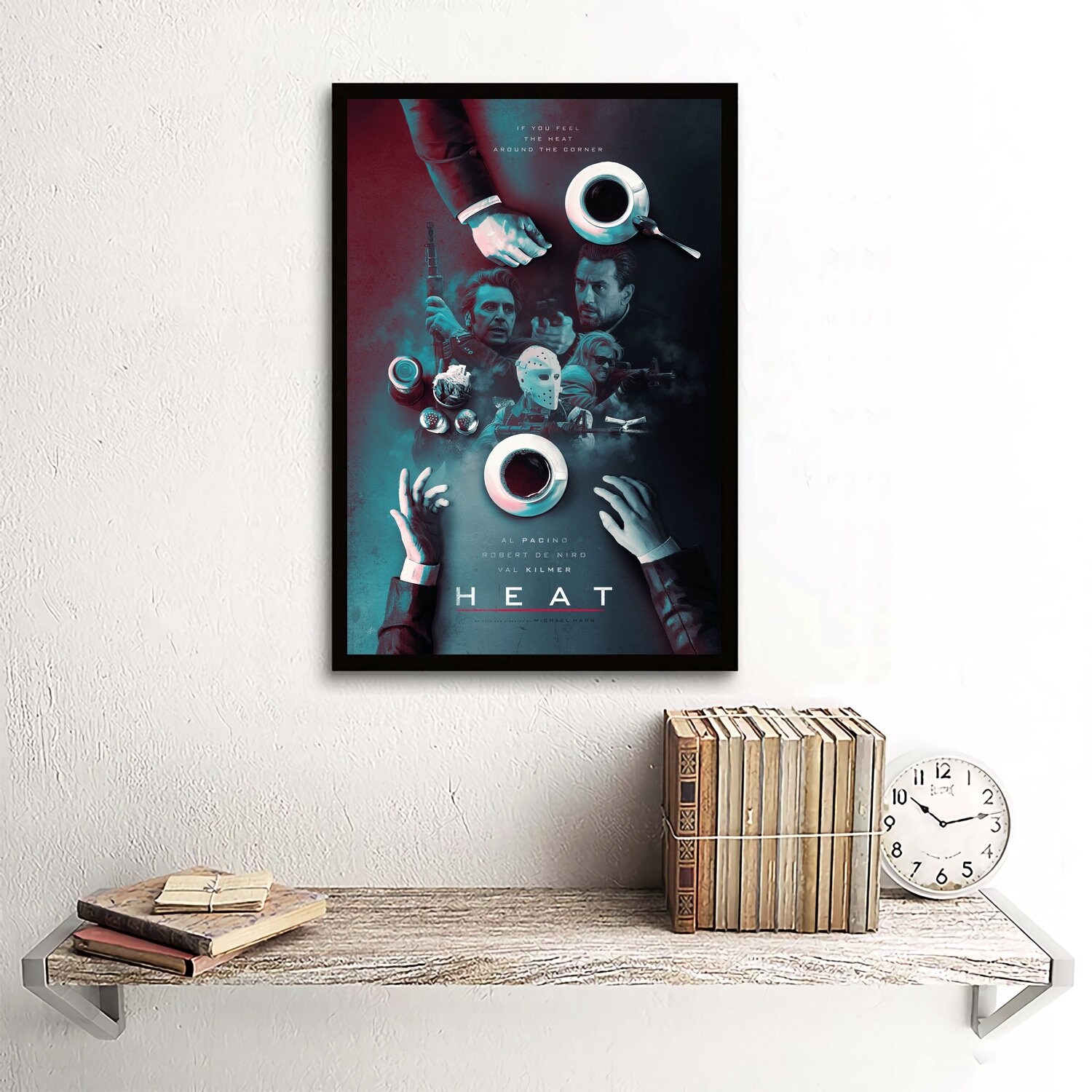 Heat Poster, Movie Poster, Film Poster, Wall Decoration, Canvas Poster ...