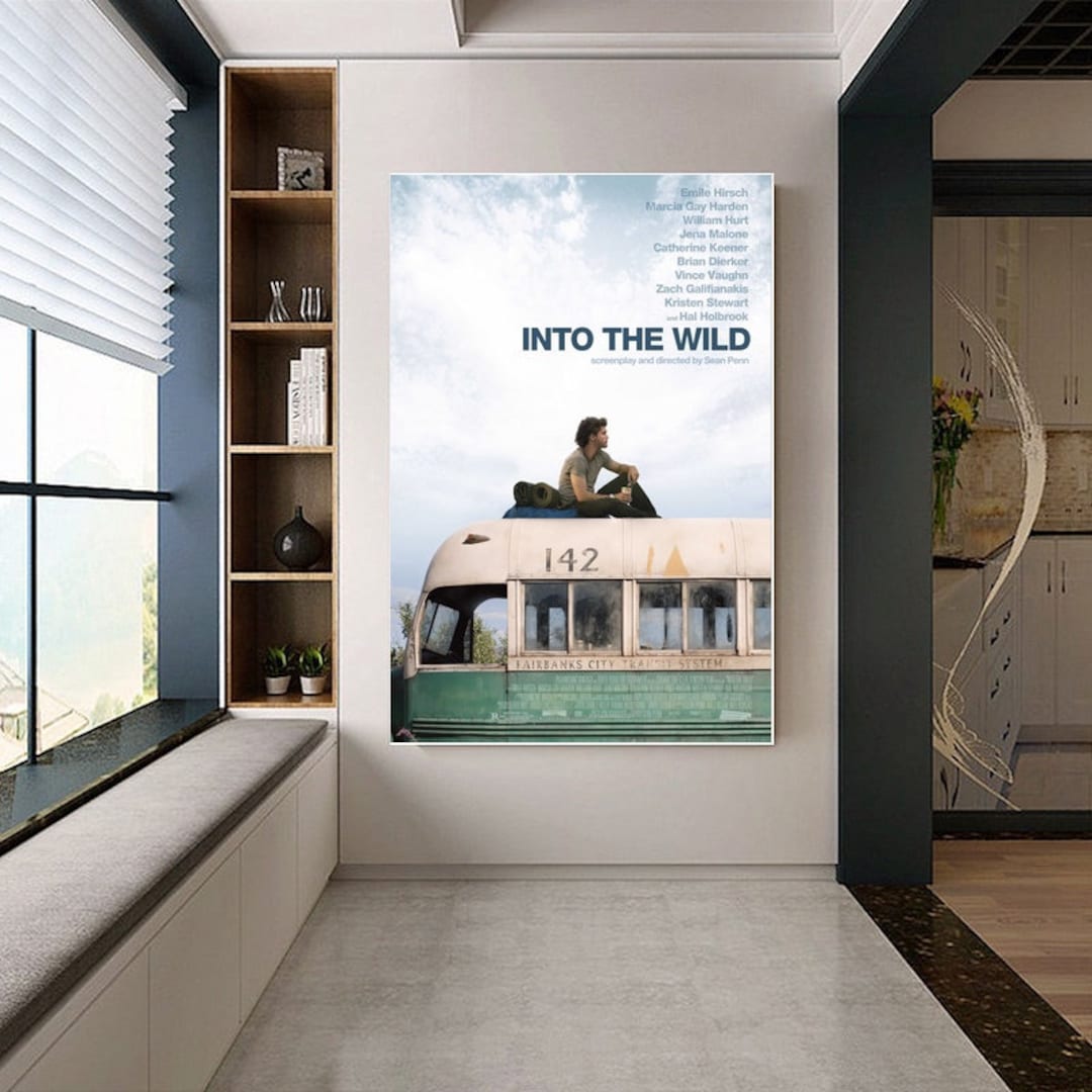 Into the Wild Poster Canvas Movie Poster Unframe - Etsy