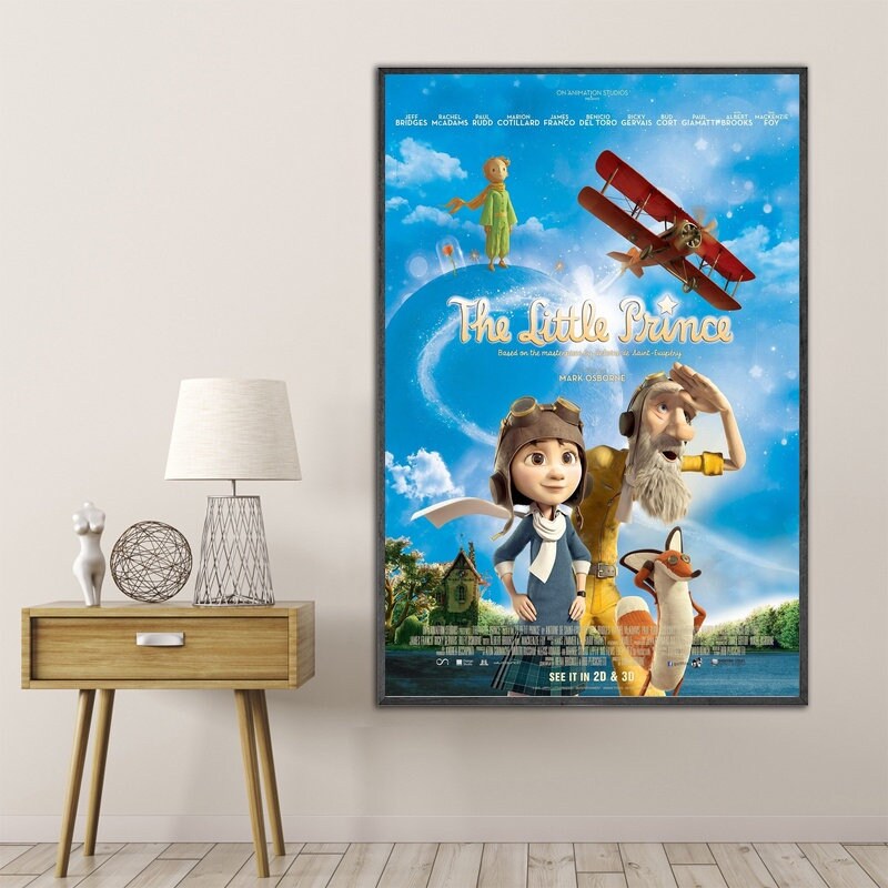 The Little Prince Poster Canvas Movie Poster Unframe - Etsy