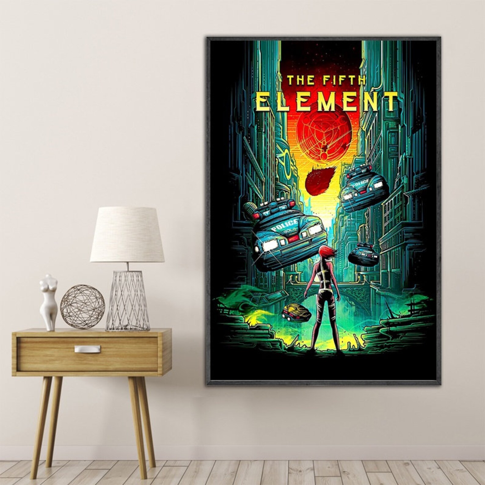 Fifth Element Poster Canvas Movie Poster Unframe - Etsy