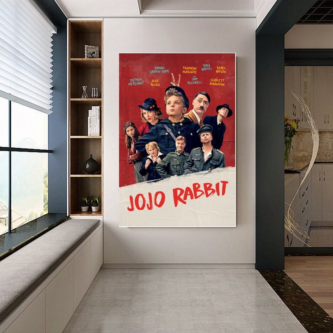 Jojo Rabbit Poster Canvas Movie Poster Unframe - Etsy