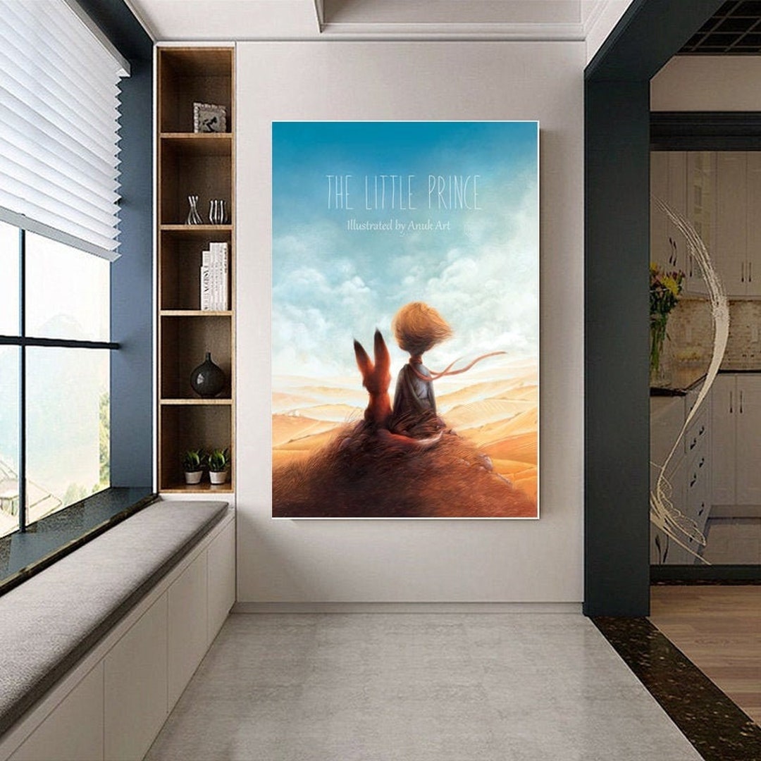 The Little Prince Poster Canvas Movie Poster Unframe - Etsy