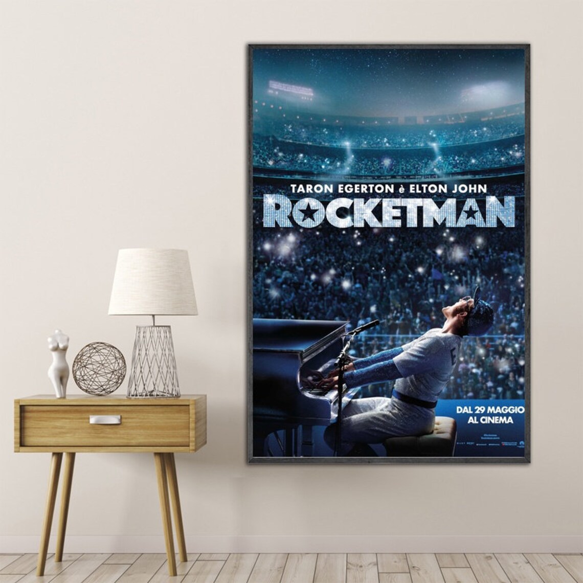 Rocketman Poster Canvas Movie Poster Unframe - Etsy