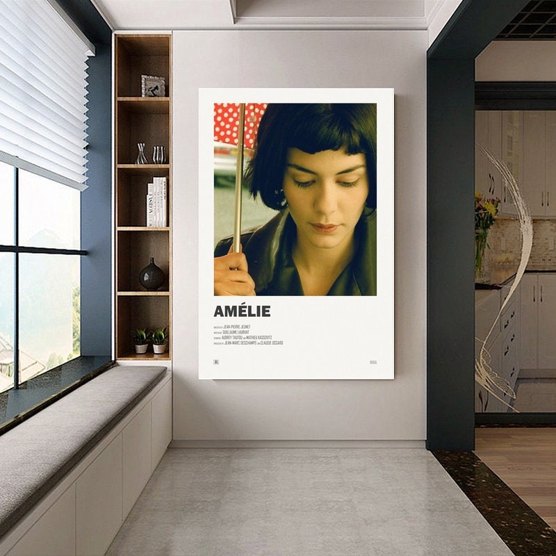 Amelie Poster Canvas Movie Poster Unframe - Etsy