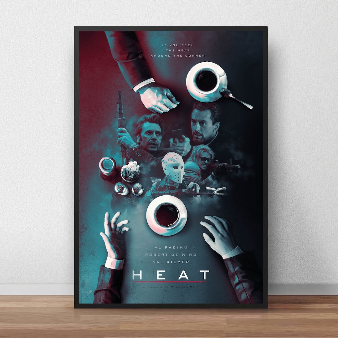 Heat Poster, Movie Poster, Film Poster, Wall Decoration, Canvas Poster, Unframe - Etsy