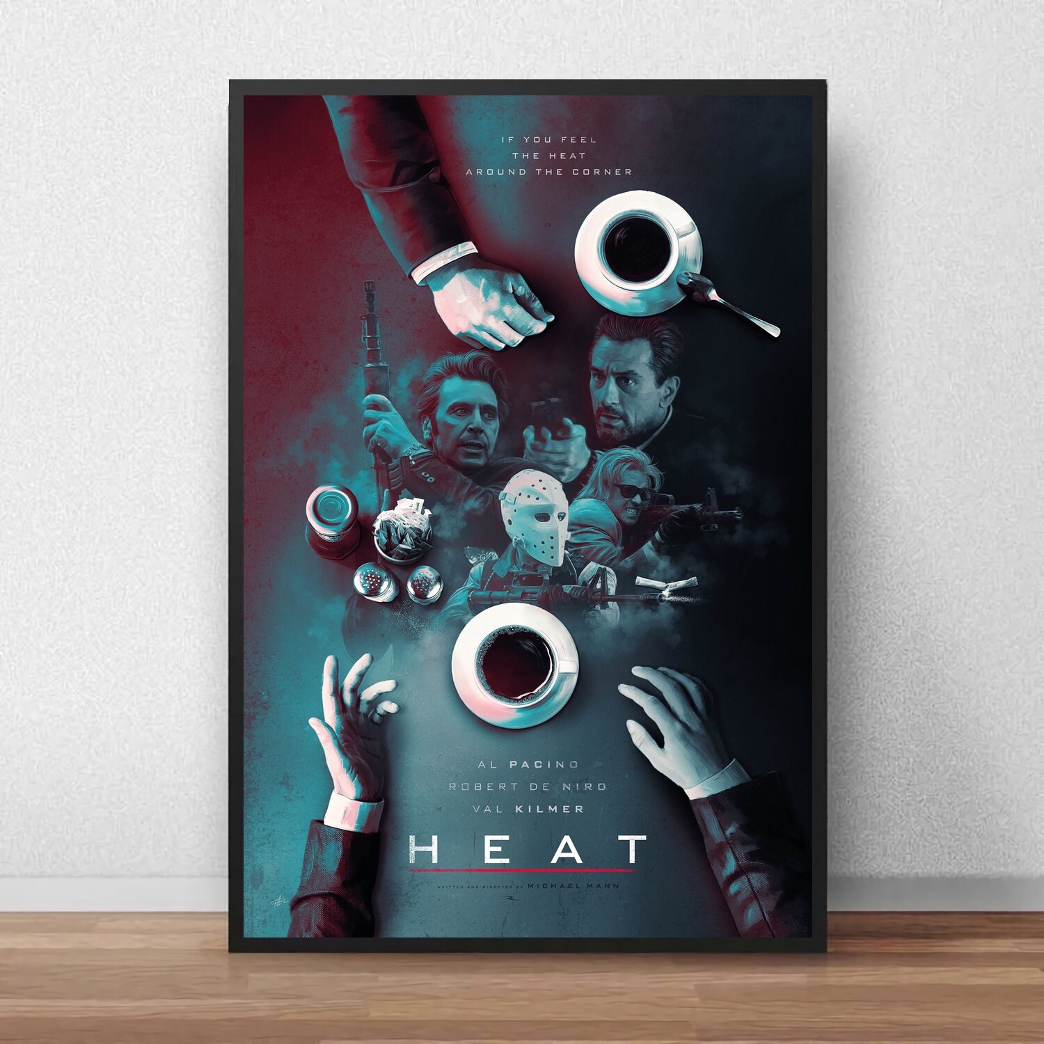 Heat Poster, Movie Poster, Film Poster, Wall Decoration, Canvas Poster ...