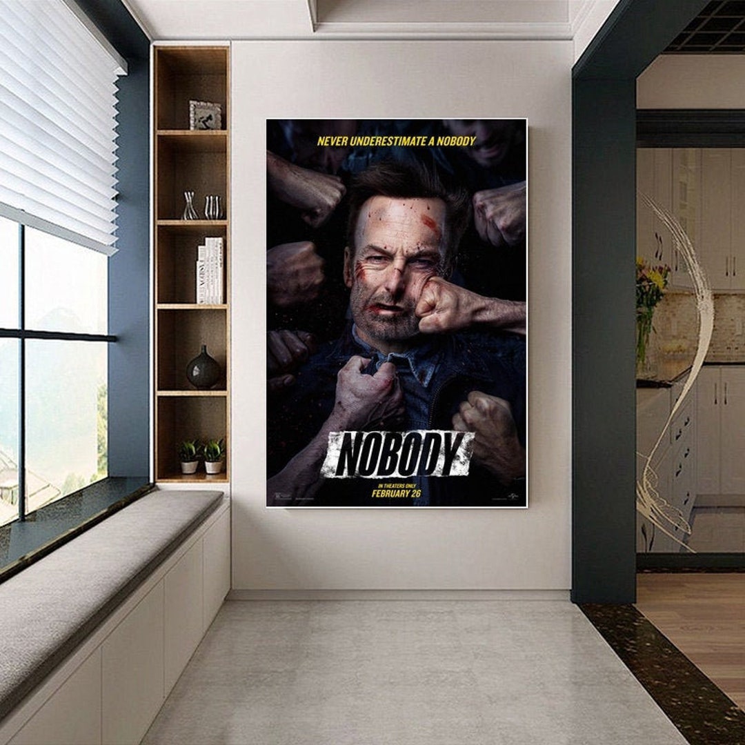 Nobody Poster Canvas Movie Poster Unframe - Etsy