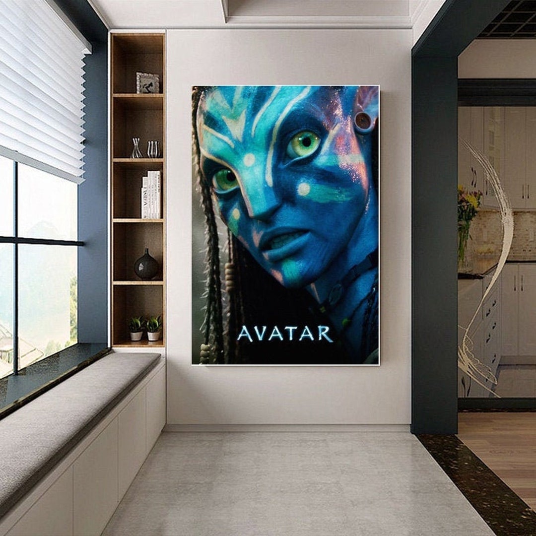 Avatar cartel de la película de la película unframe - Etsy España