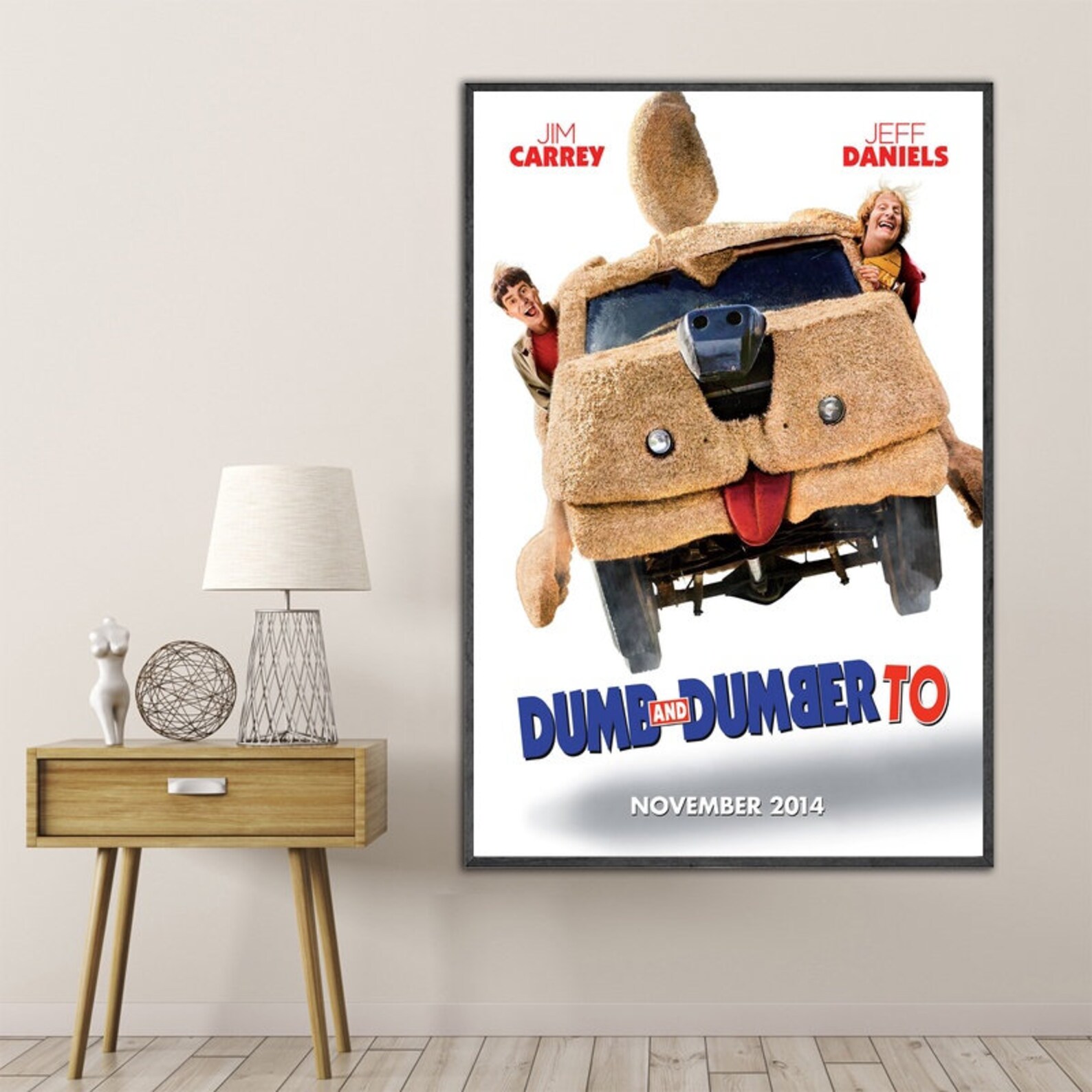 Dumb and Dumber Poster Canvas Movie Poster Unframe - Etsy UK
