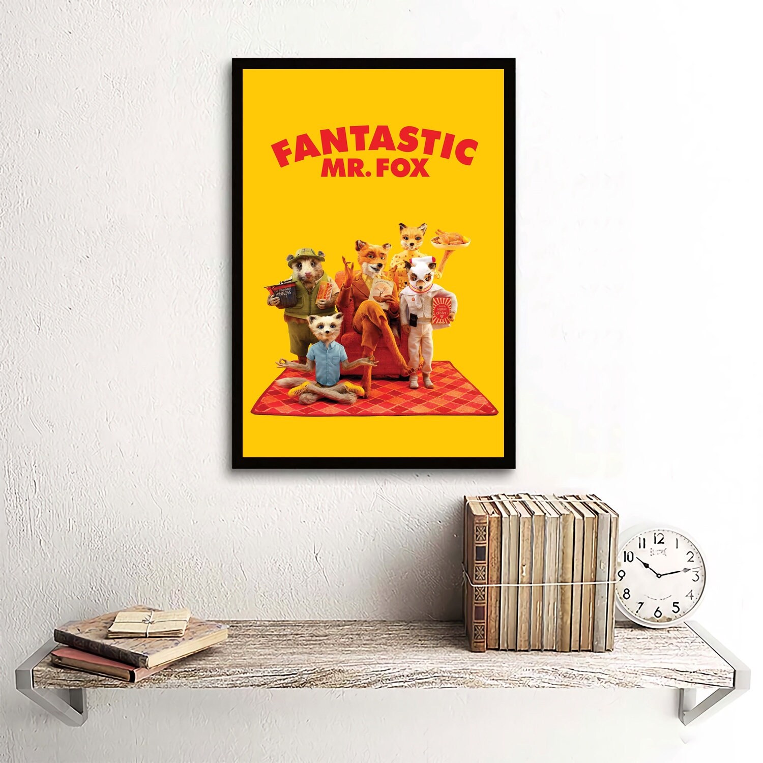 Fantastic Mr. Fox Poster, Movie Poster, Film Poster, Wall Decoration ...