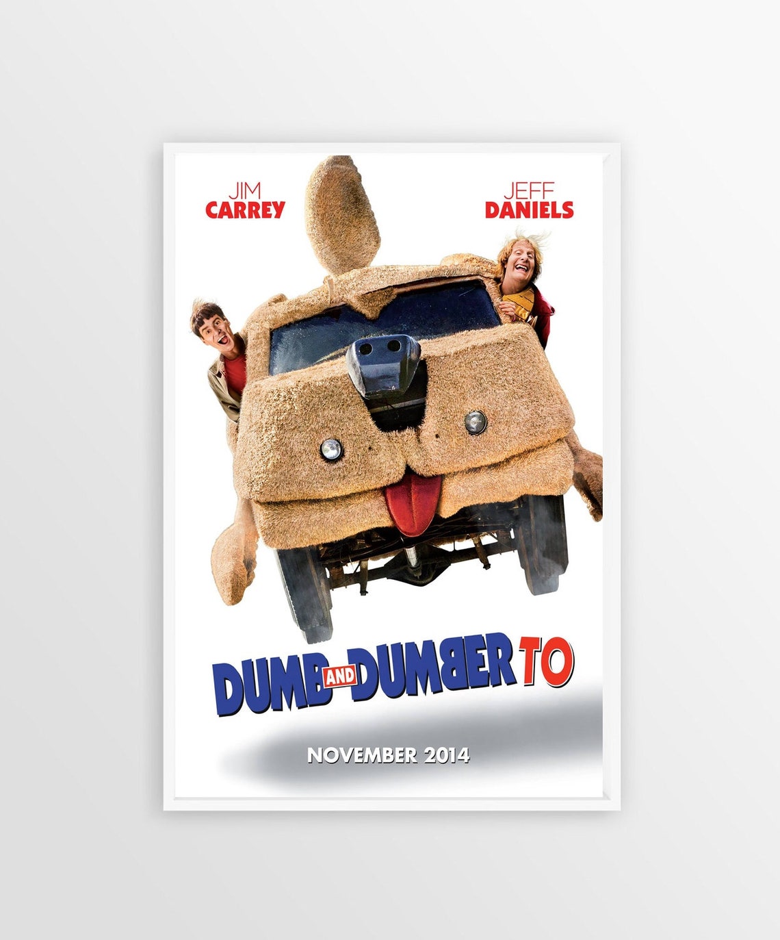 Dumb and Dumber Poster Canvas Movie Poster Unframe - Etsy UK