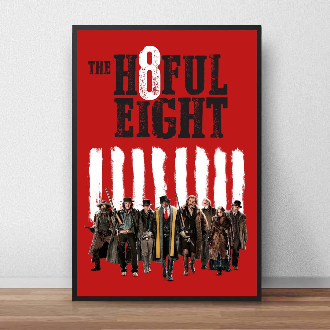 The Hateful Eight Poster, Movie Poster, Film Poster, Wall Decoration ...