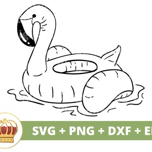Flamingo Floatie SVG PNG | Cute Beach Vibes Summer Vacation Life ...