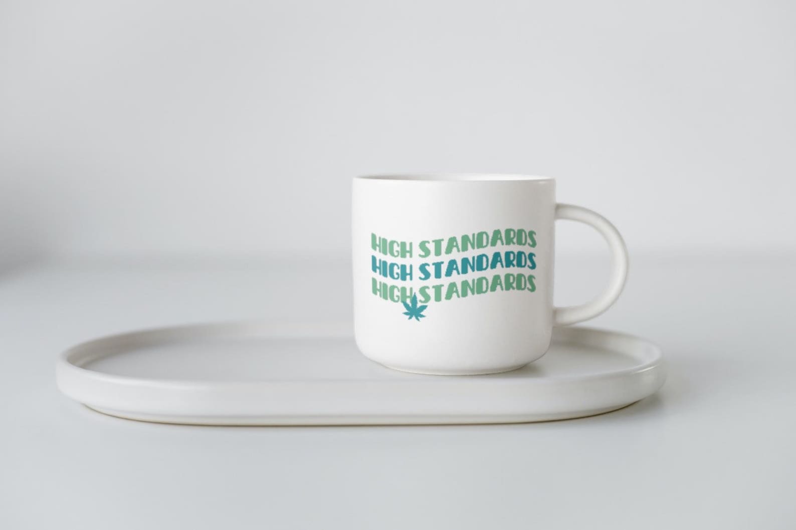 HIGH Standards SVG Weed Svg Cannabis Funny Leaf Stoner Girl - Etsy Ireland