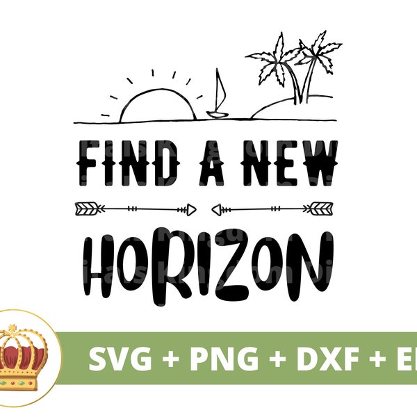New Horizon Svg - Etsy