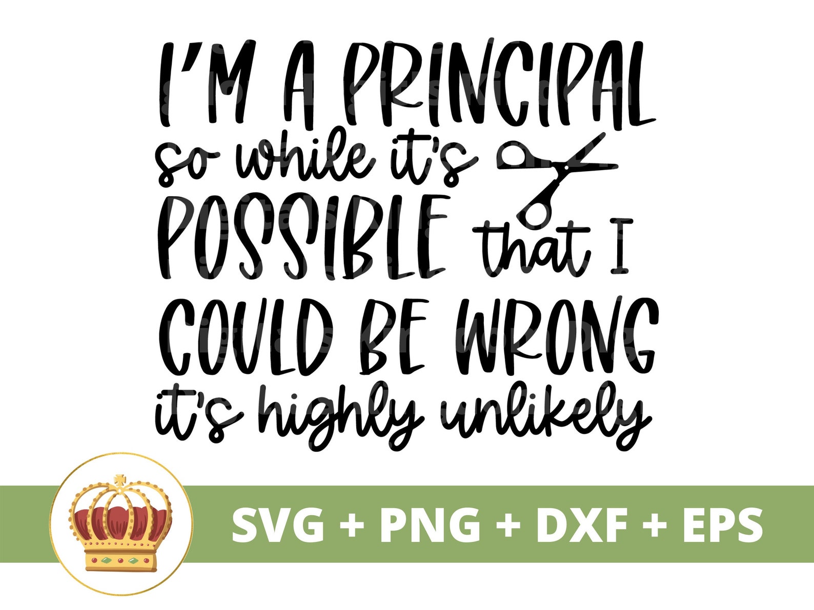 Could Be Wrong Highly Unlikely SVG | Funny Teacher Appreciation, Back ...