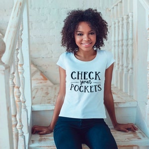 Check Your Pockets SVG Laundry SVG, Laundry Room Sign, Change Jar Home ...